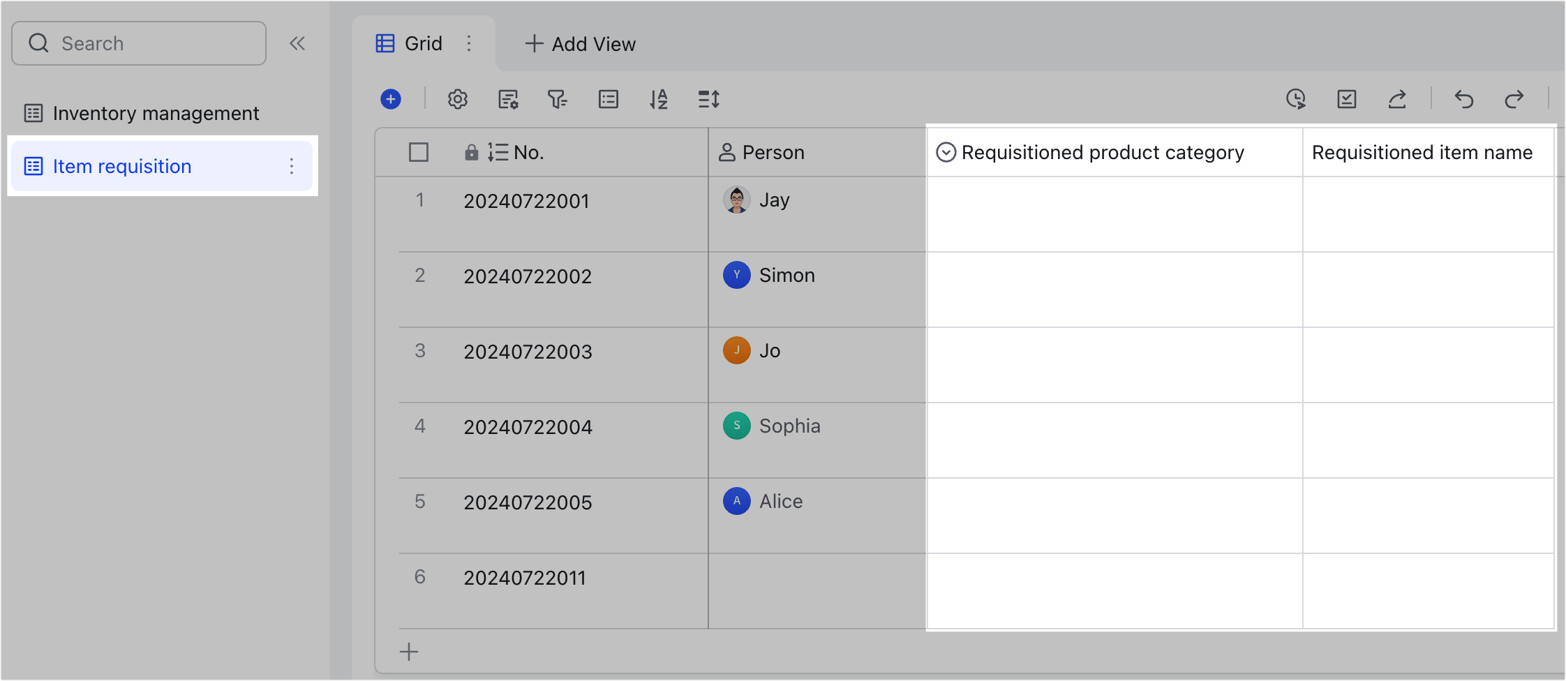 Create hierarchical relationships with single and multiple options fields