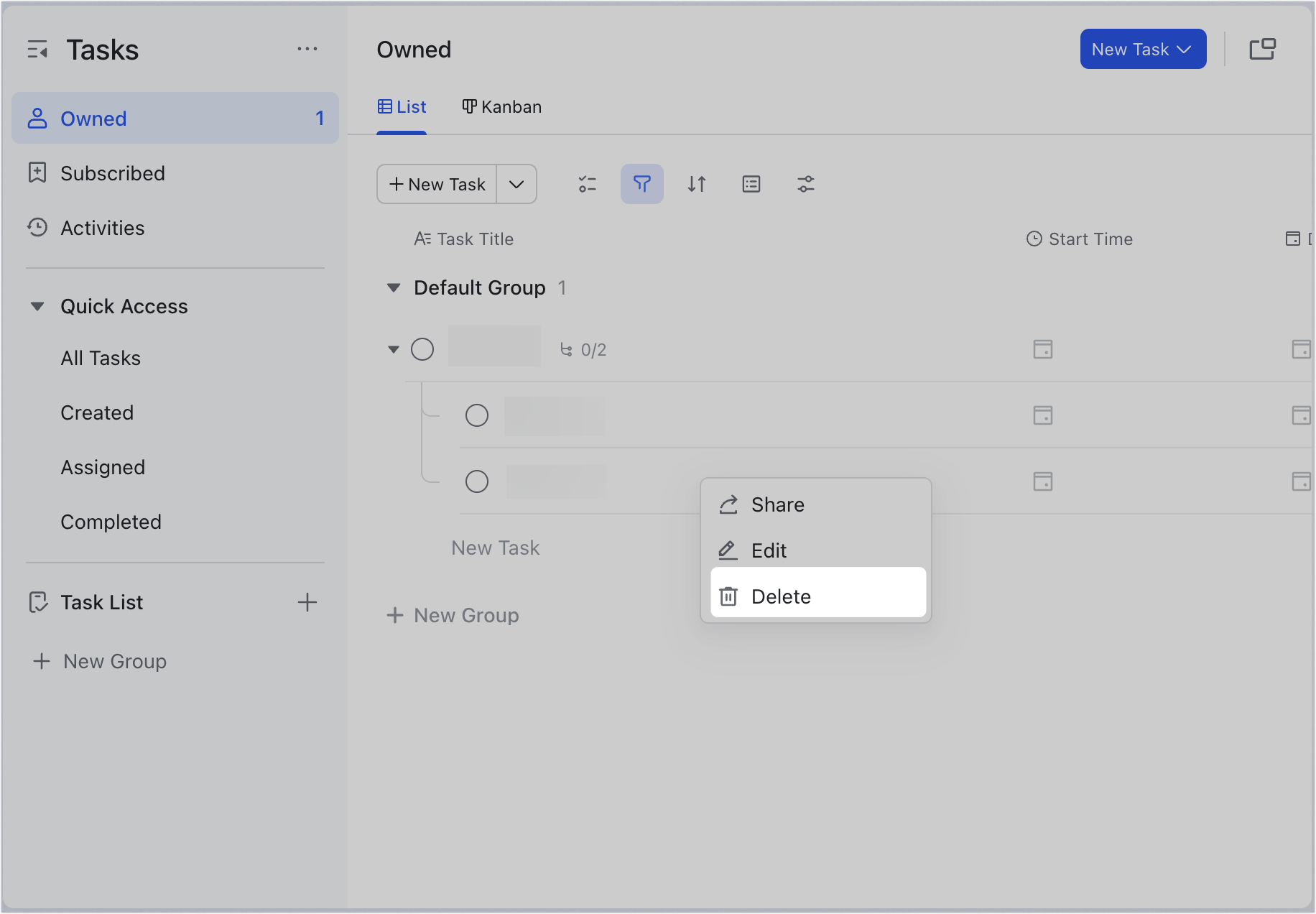 Use sub-tasks