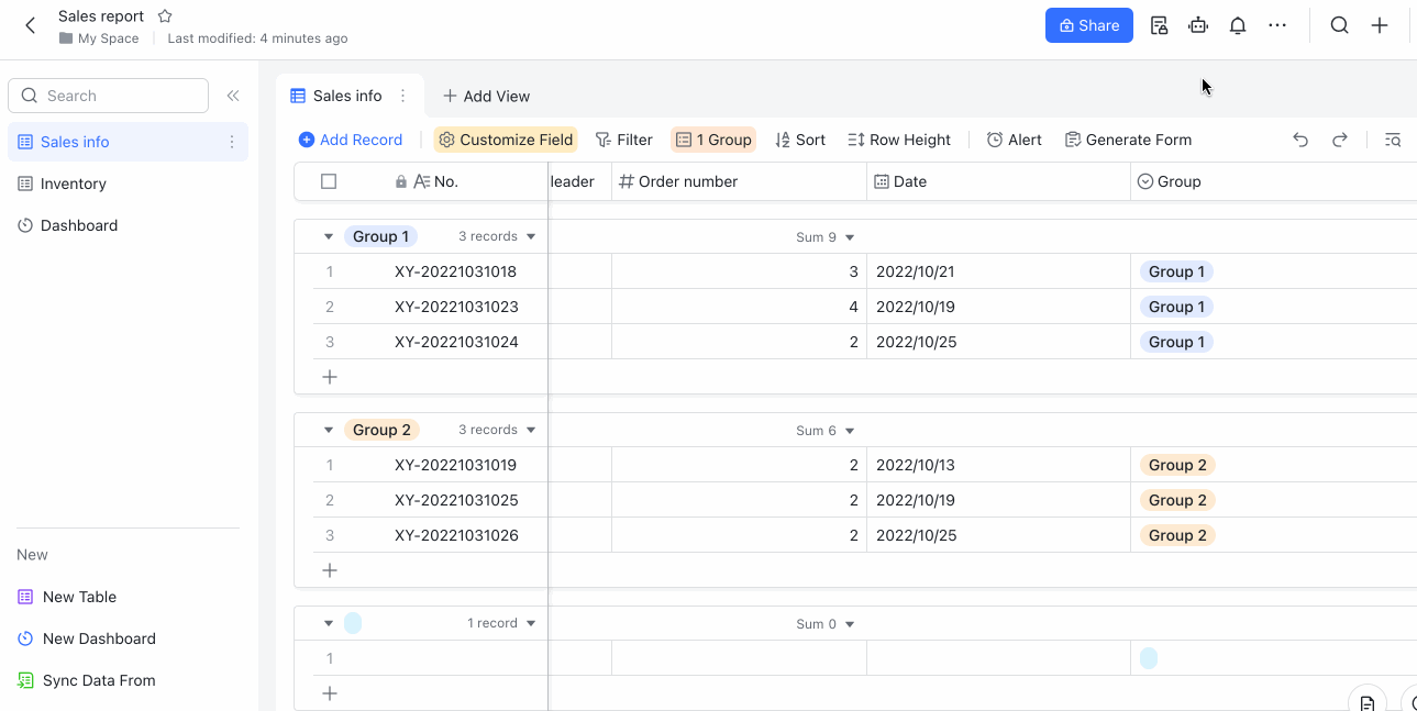Base use case: Configure different permissions for different roles
