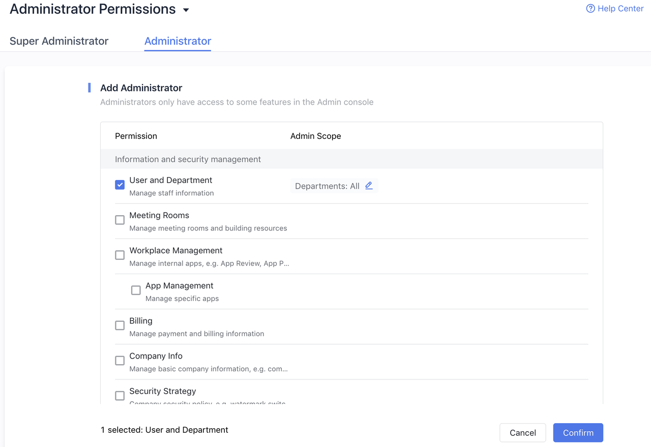 Apa perbedaan antara Administrator Super dan Administrator?
