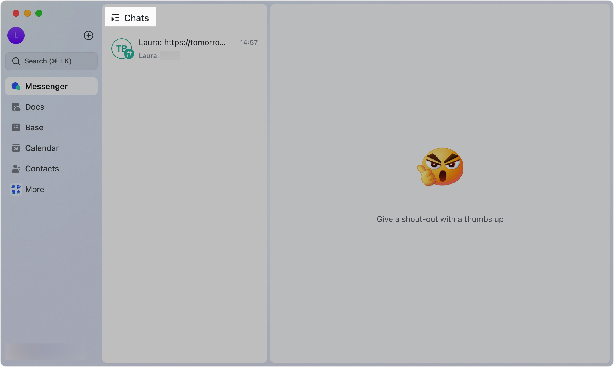Reply to messages in a thread