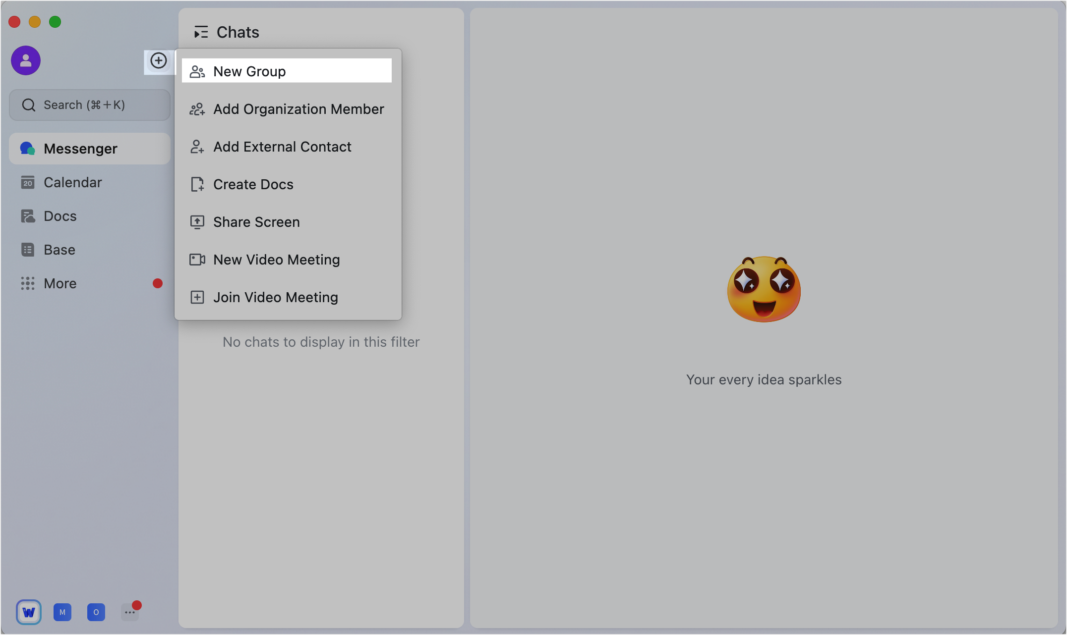 Create department groups